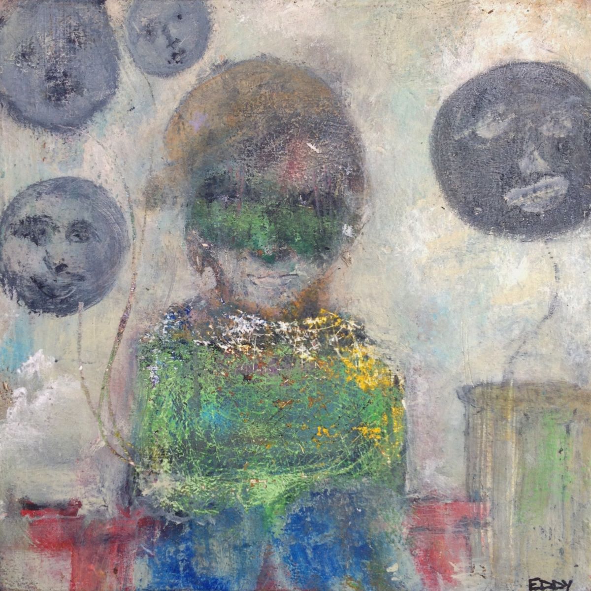 Red Bench – Lauren Clark Fine Art